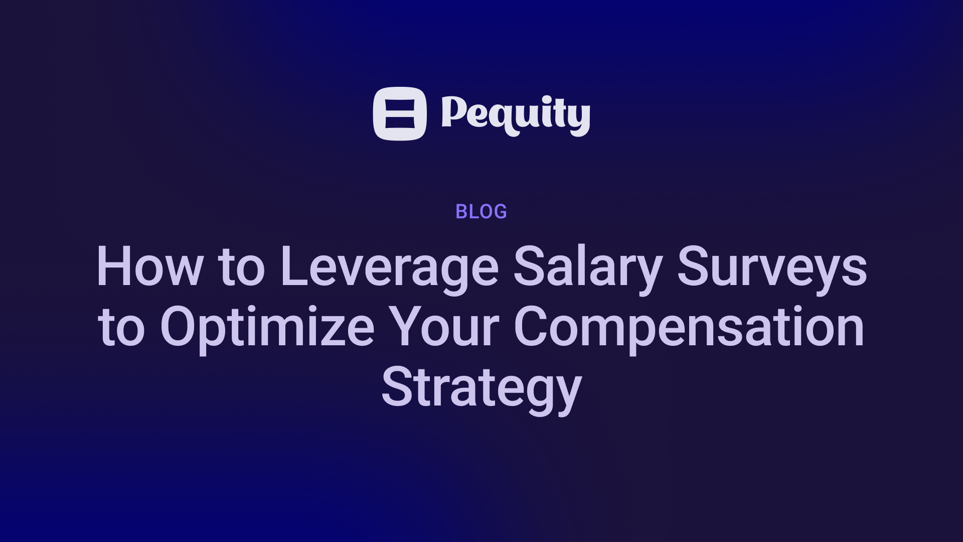How to Leverage Salary Surveys to Optimize Your Compensation Strategy